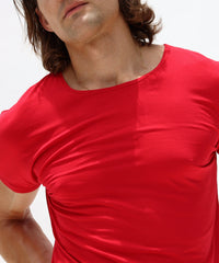 RUFSKIN® BARAN RED Short Sleeve Signature Kimono Cut T-Shirt