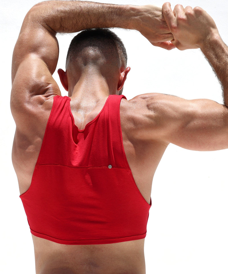 RUFSKIN® BONO RED Stretch Rayon Signature Torso Tank/Crop Top