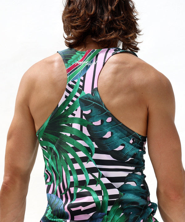 RUFSKIN® JAGOR Custom Sublimation Print Swimwear Racer Back Tank Top