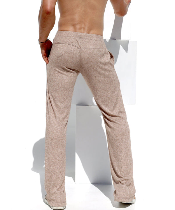 RUFSKIN® ALTAN WHEAT Stretch Rayon-Microfiber Blend Knit Sport-Lounge Pants